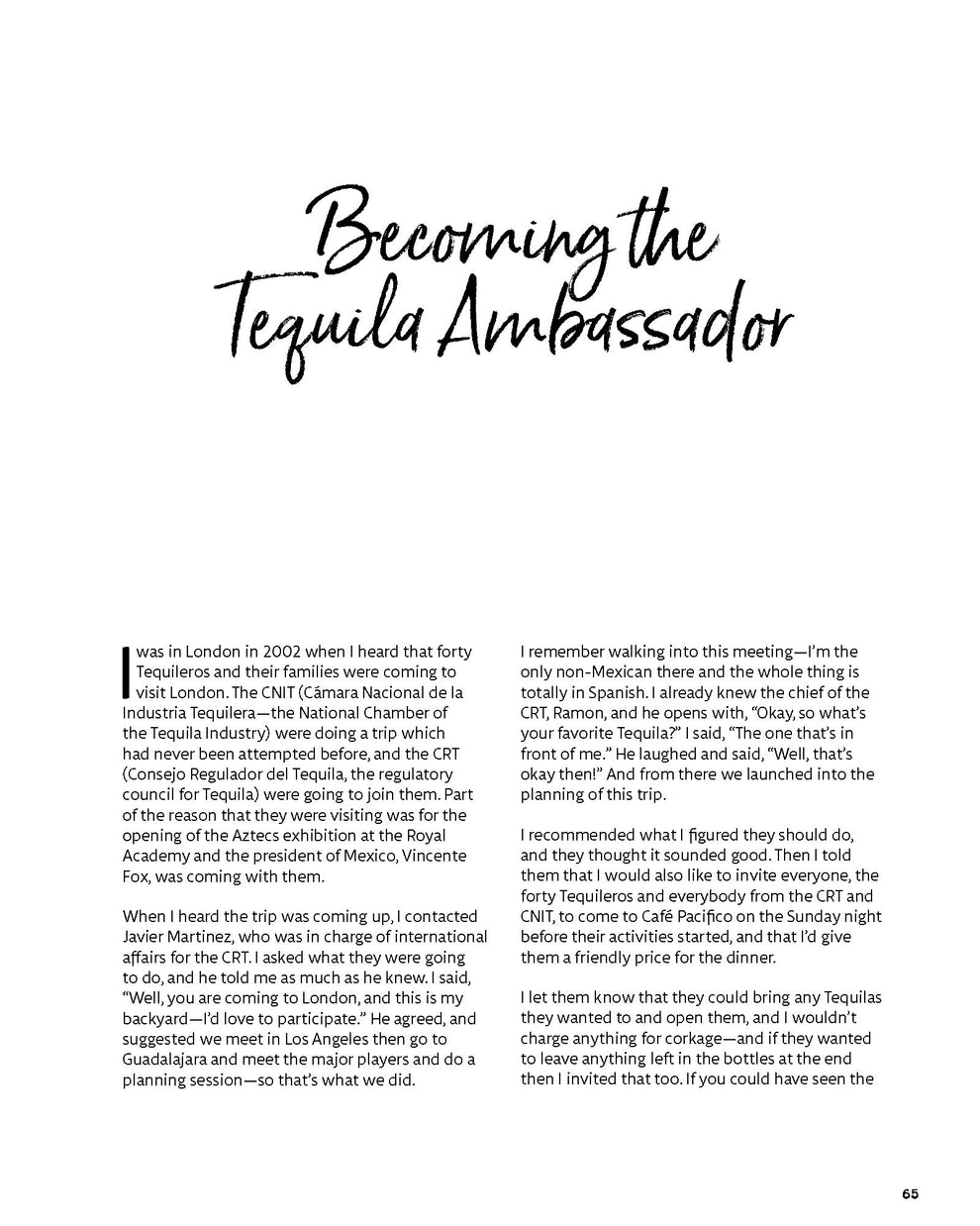 The Tequila Ambassador V.O. Book – WonkPress