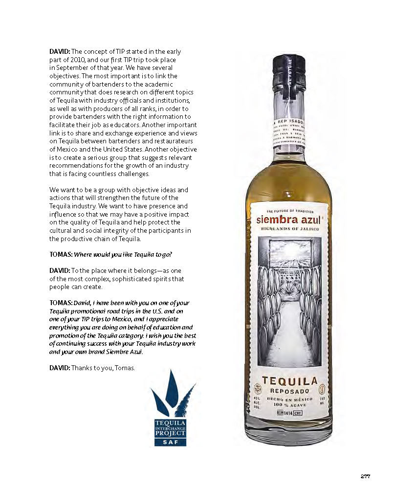The Tequila Ambassador V.O. Book – WonkPress